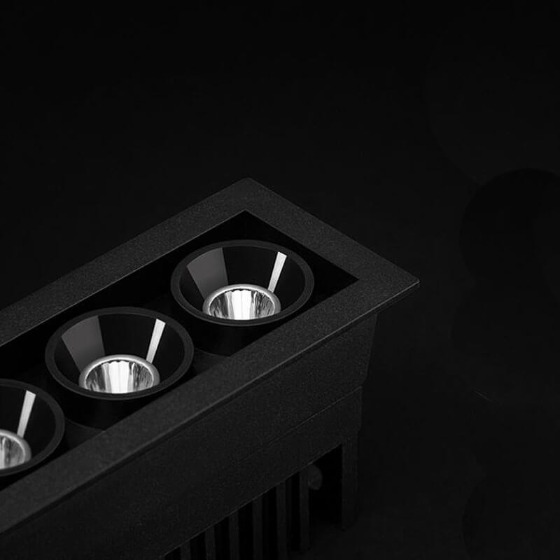 LED downlight Black Foster Micro Recessed 5 by Arkoslight | Aiure