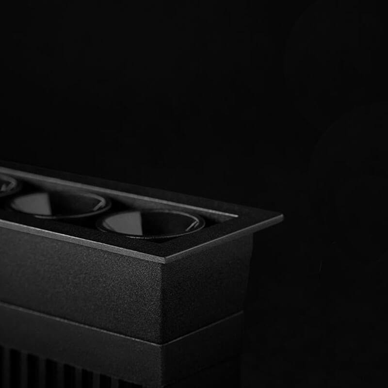 LED downlight Black Foster Micro Recessed 5 by Arkoslight | Aiure