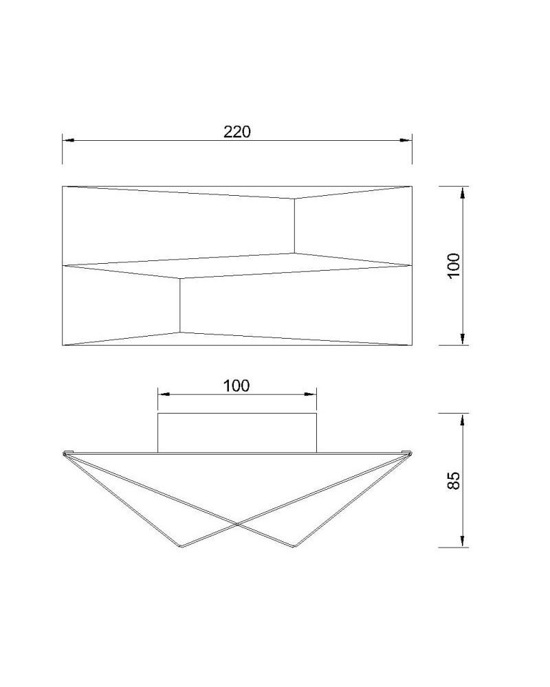 Fuji LED wall light | Aiure