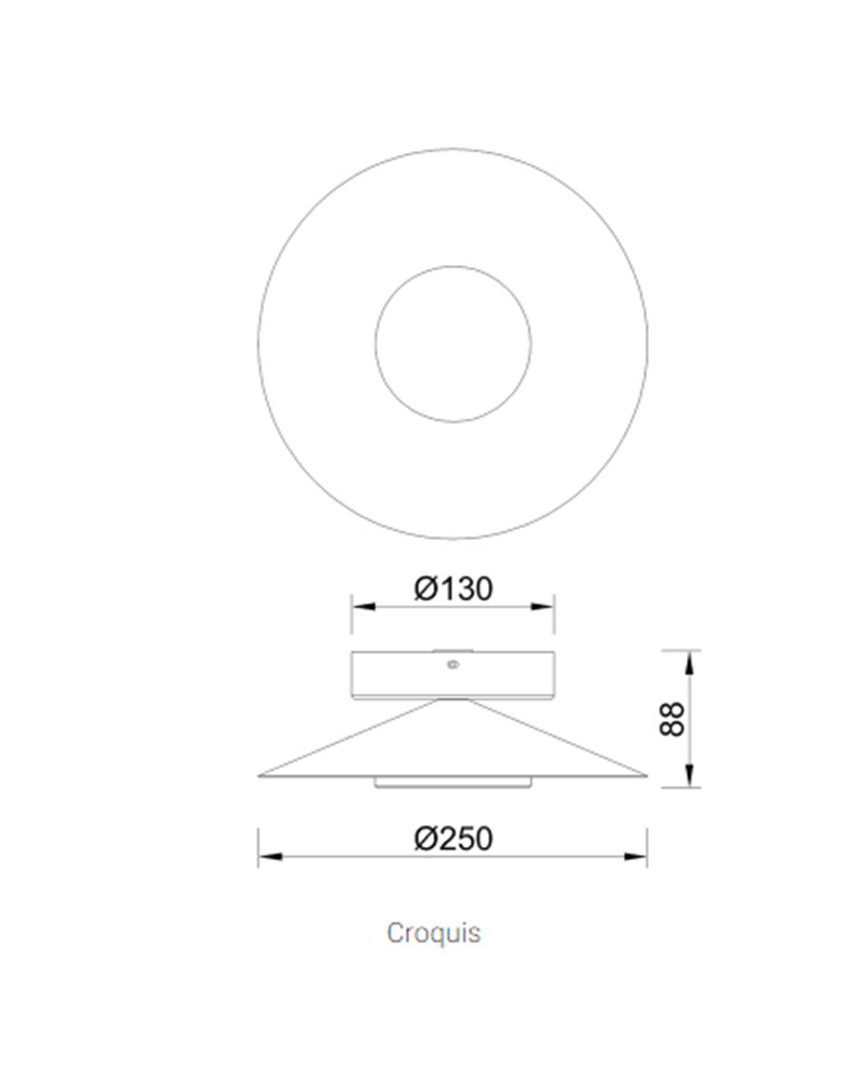 Orion LED wall light | Aiure