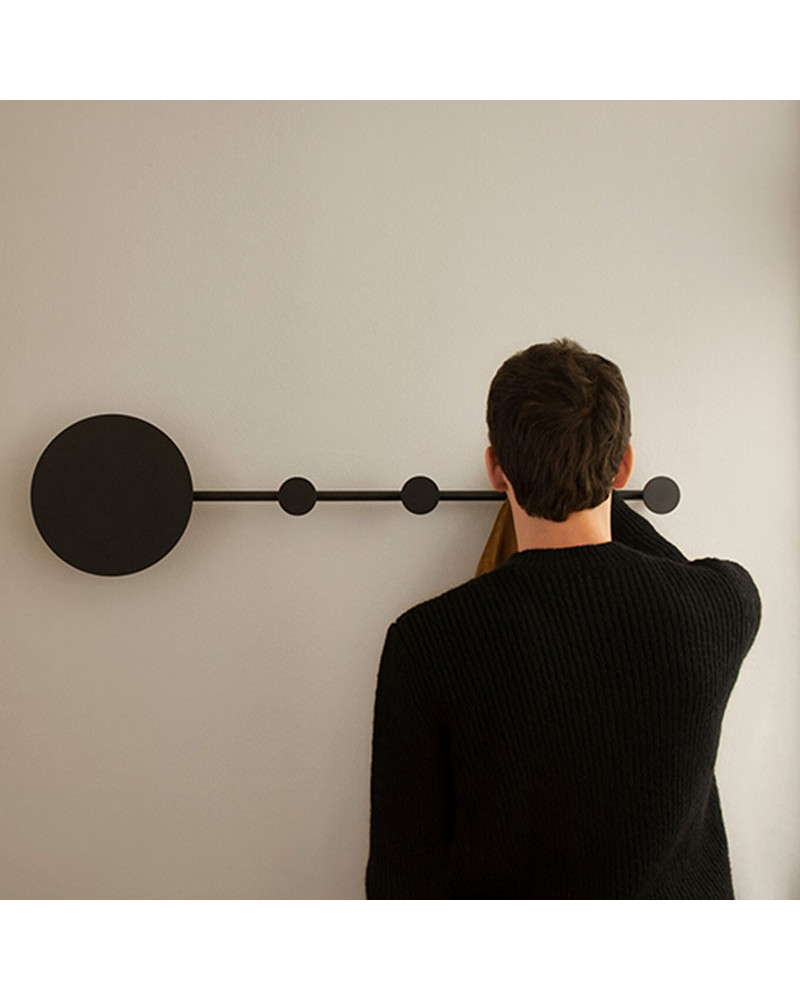 HAN LED White wall lamp/coat rack | Aiure