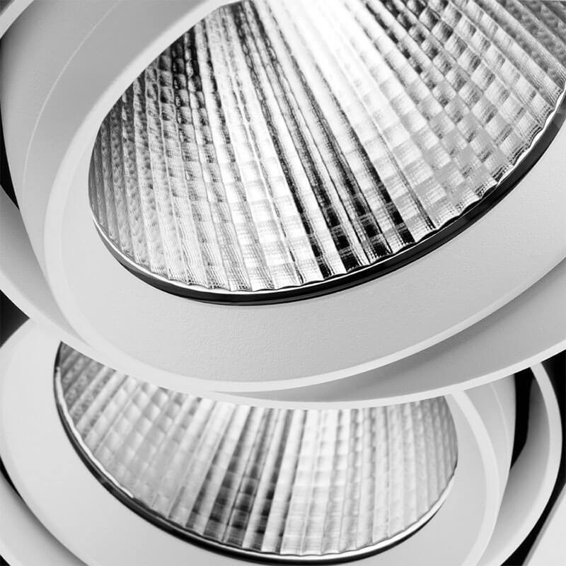 High power recessed LED spotlight Hubble 41W | Aiure