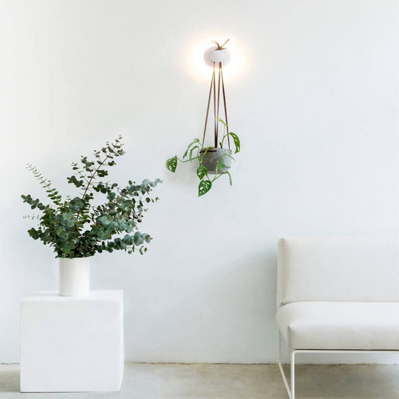 Polar LED wall light and coat rack by Mantra | Aiure