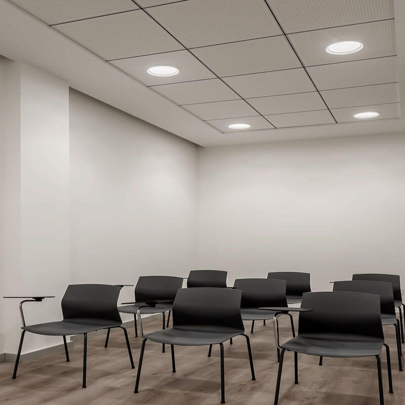 Recessed Downlight LED Stram Mini Prismatic 10W by Arkoslight | Aiure