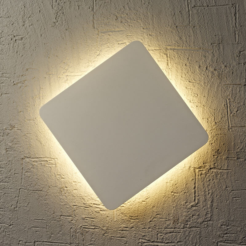 Square LED wall lamp Bora Bora by Mantra | Aiure